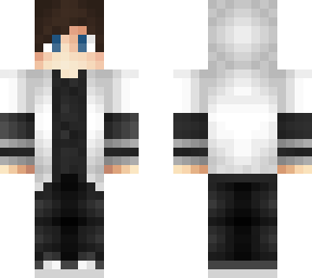 boy with white eyes | Minecraft Skins