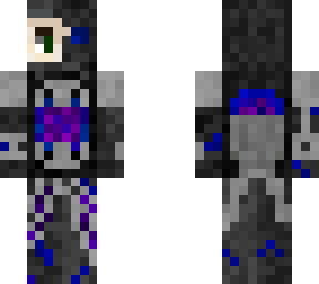 cyborg run by magic | Minecraft Skin