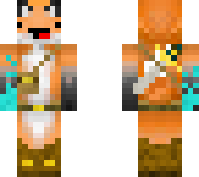 Derp Fox Adventurer | Minecraft Skin