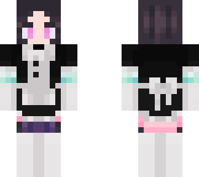Kanae (maid outfit) | Minecraft Skin