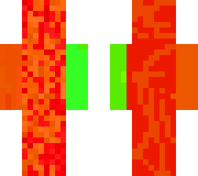 Lava man | Minecraft Skin