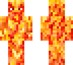 lava man | Minecraft Skin