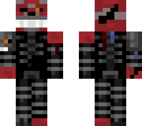 Mangled foxy | Minecraft Skin