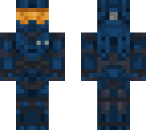 Master Chief Dark Blue | Minecraft Skin