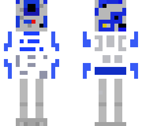 astromech droid numberR2-E7 | Minecraft Skin