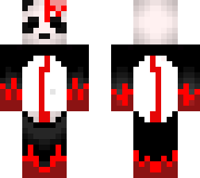 demon panda | Minecraft Skin