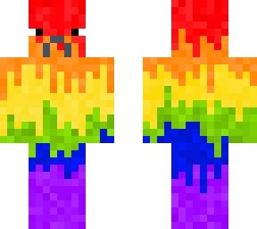 Rainbow mun | Minecraft Skin