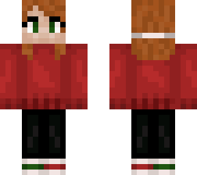 Red turtleneck | Minecraft Skin