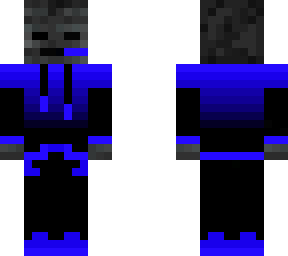 Blue Witherskeleton | Minecraft Skin