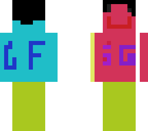 Gamer Fleet And Shivangi skin mixed | Minecraft Skin