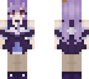 keqing genshin impact | Minecraft Skins