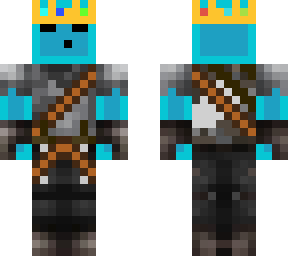 king slime moddified slime | Minecraft Skin