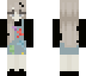 Messy with paint | Minecraft Skin