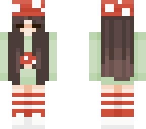 Mushroom girl | Minecraft Skin