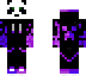 Panda Gamer Minecraft Skins