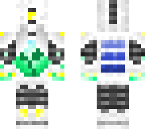 Solarpunk robot 0 | Minecraft Skin