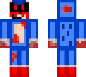 Sonic EXE | Minecraft Skin