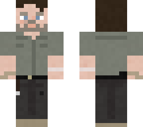 TWD Rick Grimes Season 8 | Minecraft Skin