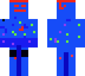 Blue Pirate Poison | Minecraft Skin