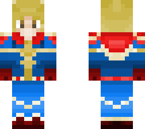 Captain Marvel | Minecraft Skin