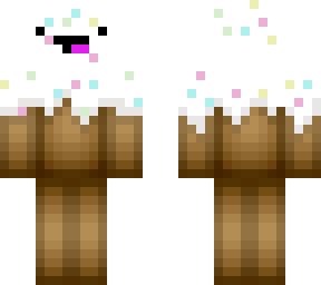 cursed cupcake skin | Minecraft Skin