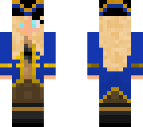 female captain | Minecraft Skins