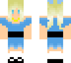Powerpuff girls - bubbles | Minecraft Skin