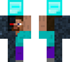 bionic steve | Minecraft Skin