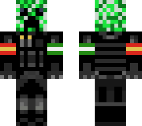 Creeper tactico | Minecraft Skin