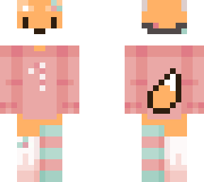 early Christmas fox | Minecraft Skin