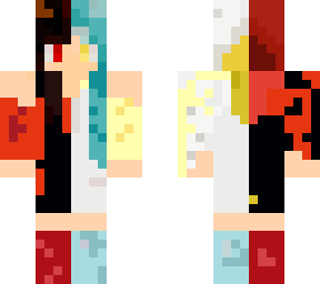 half demon half angel | Minecraft Skins