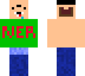 I'm Not Nerd | Minecraft Skin