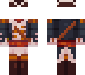 IV - back in the golden days // l'manburg uniform remake | Minecraft Skin