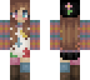 ms cheesy flower hat | Minecraft Skin