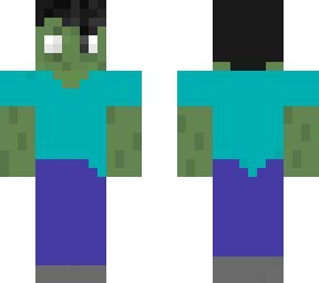 Oversimplified Edited Zombie V2 | Minecraft Skin