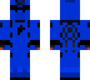 Power Rangers Jungle Fury: Blue Ranger | Minecraft Skin