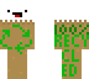 recycled bag | Minecraft Skins