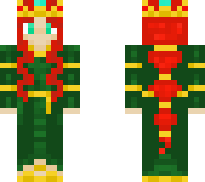 Red Head Queen | Minecraft Skin