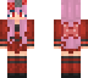 Red Life LDShadowLady | Minecraft Skin