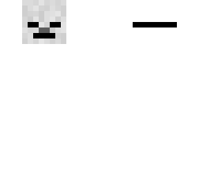 Skeleton mask | Minecraft Skin
