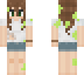 Slime Girl Minecraft Skins
