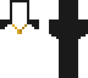 Tattered Cloak Base (glow effect) | Minecraft Skin