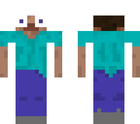 Scared Steve | Minecraft Skin