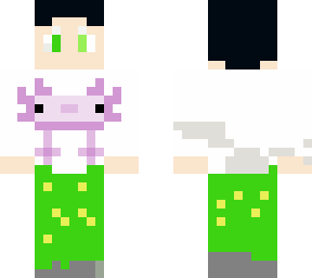 axolotl boy | Minecraft Skins