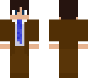 brown suit man | Minecraft Skin