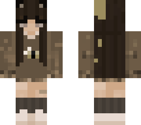 cabello cafe minecraft | Minecraft Skins