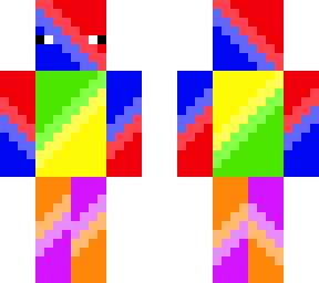 Color man | Minecraft Skin