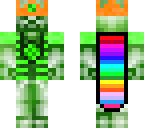 Emerald Steve Minecraft Skins