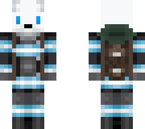 Fire Force Fox | Minecraft Skin