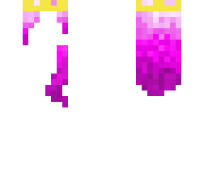 Hair Base plus crown | Minecraft Skin